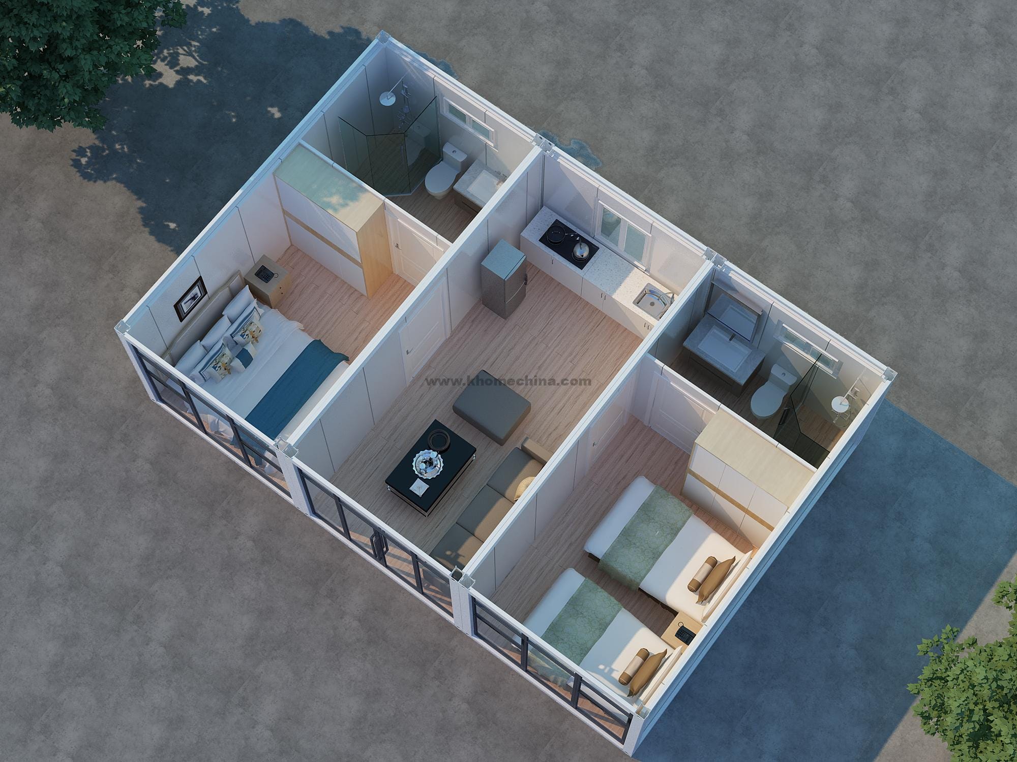 6 Steps Make A Container House Plans For Your Site | K-HOME