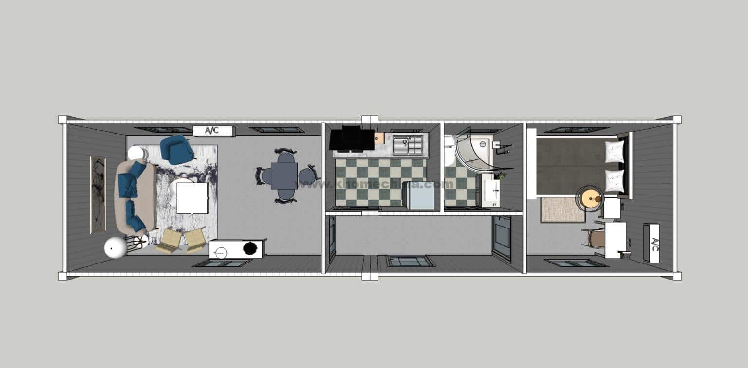 Container Van House Supplier, Manufacturer, Factory