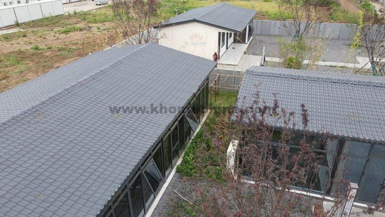Construction Site Luxury Prefab Houses Manufacture | K-HOME