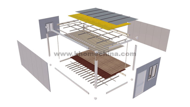 Installation Guide: How To Build A Container House | K-HOME