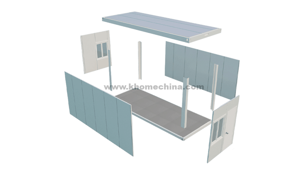 Installation Guide: How To Build A Container House | K-HOME