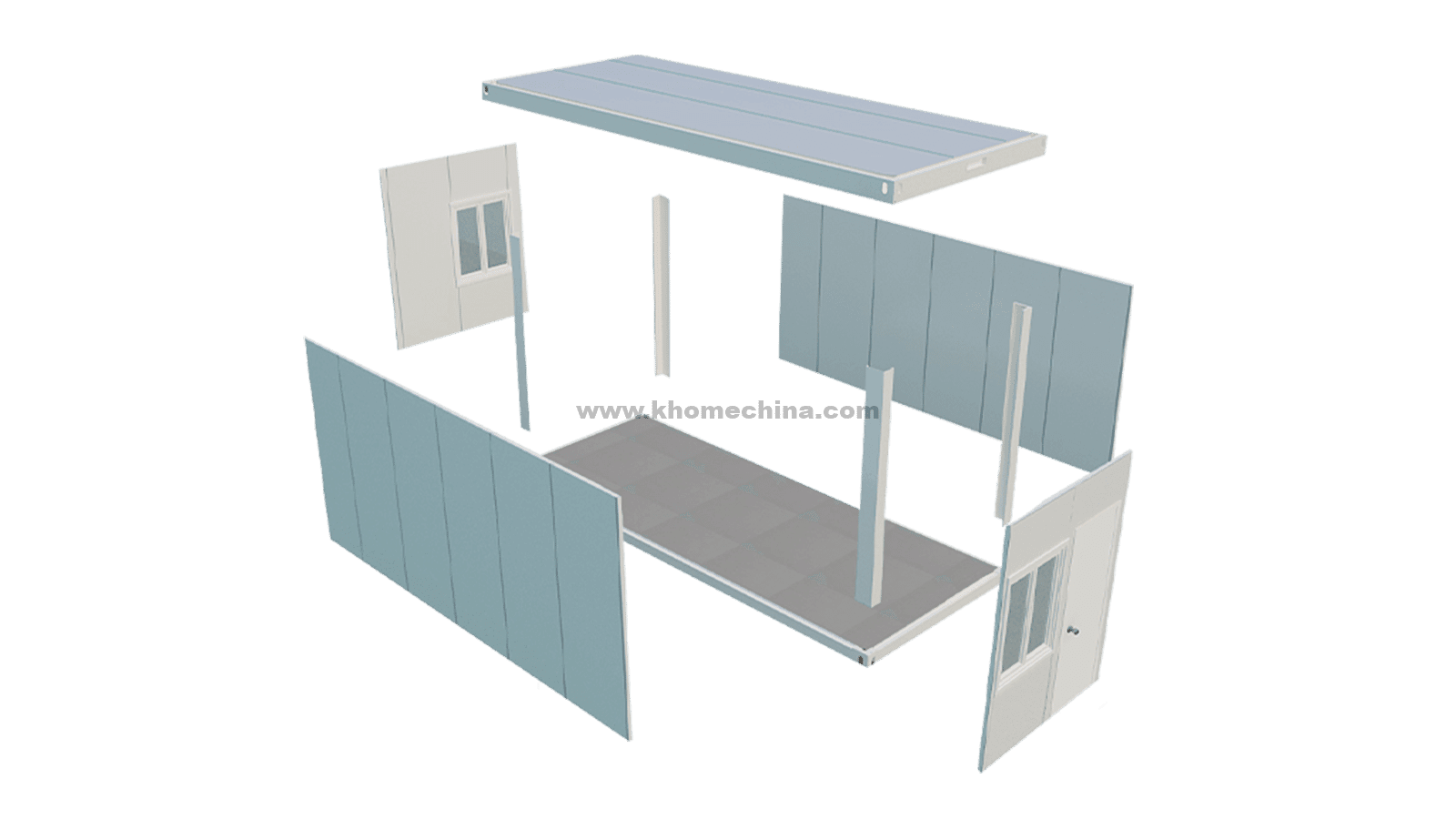 Prefabricated Container Offices Manufacture | K-HOME