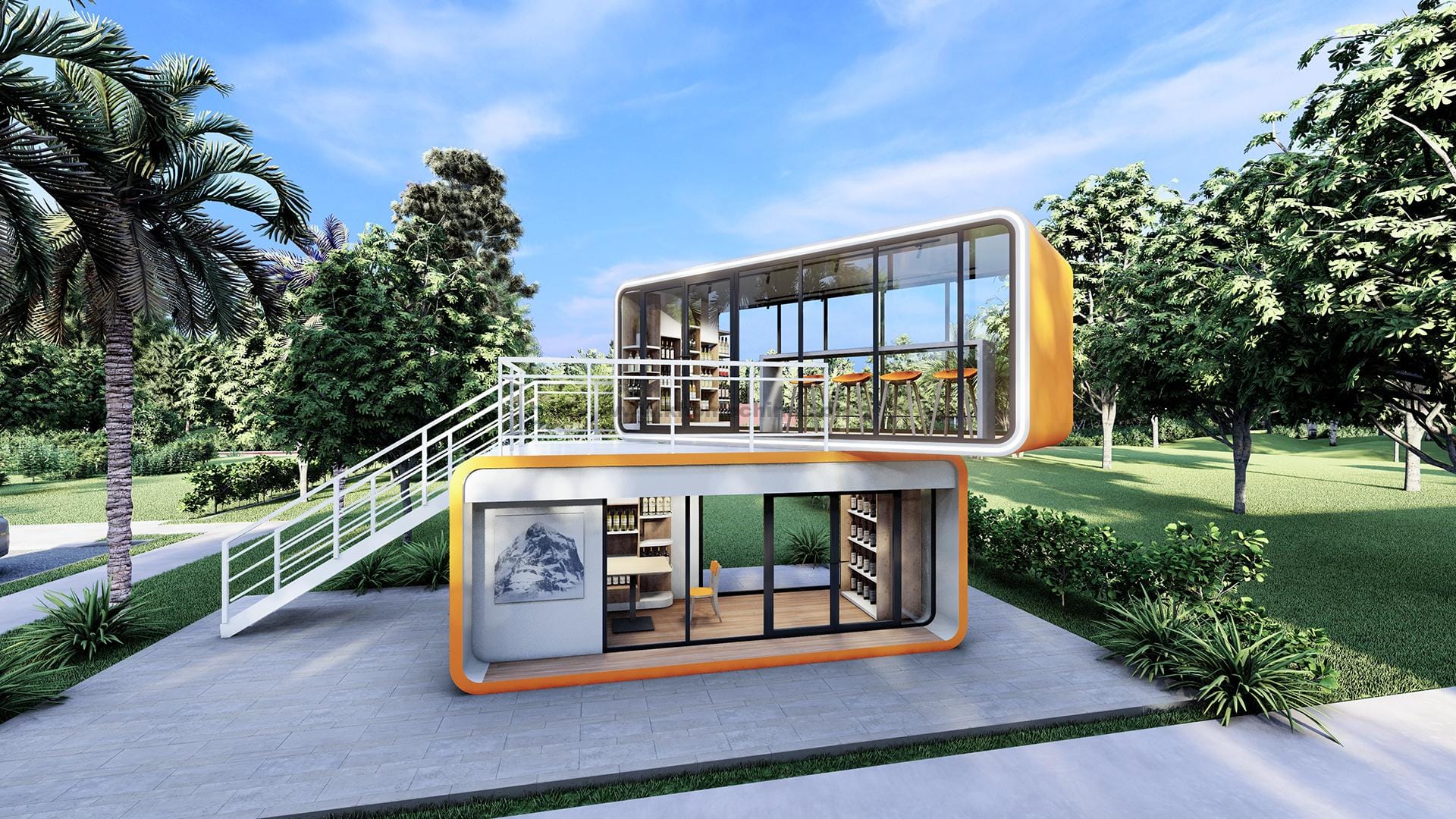 Modular Apple Cabin Manufacturer | K-HOME