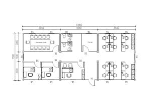 Portable Office Cabin For Sale | K-HOME