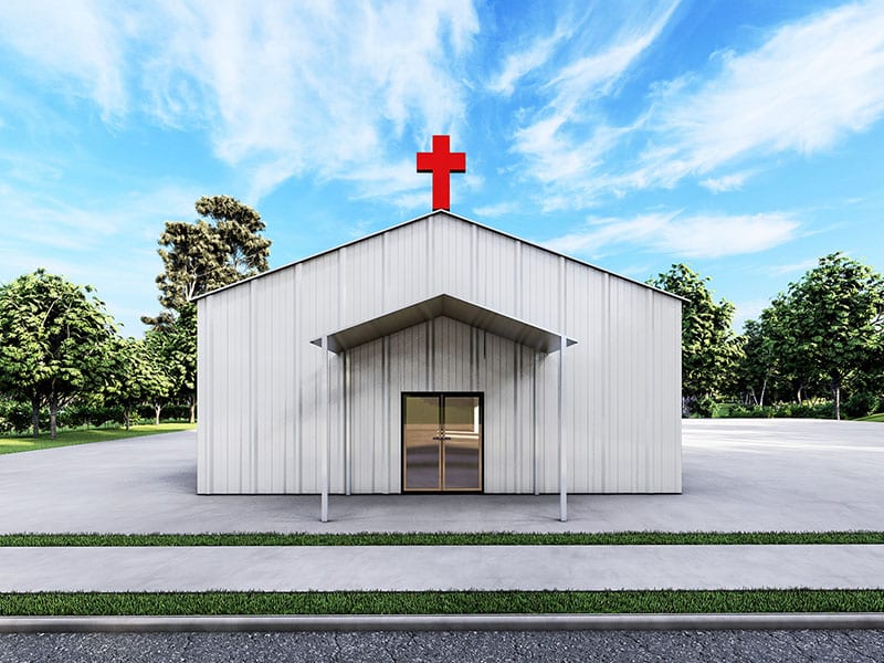 Metal & Steel Church Buildings Manufacturer | K-HOME