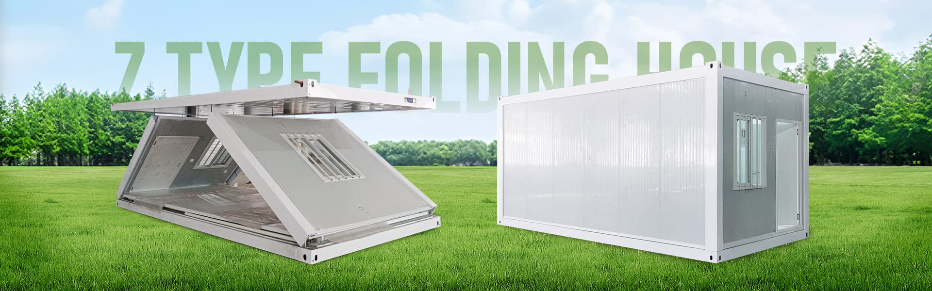 Maison conteneur pliable de type Z | K-HOME